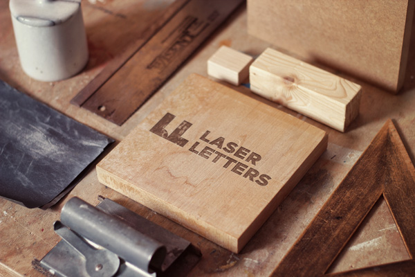 Hout lasergesneden logo, letters of bewegwijzering op maat ...